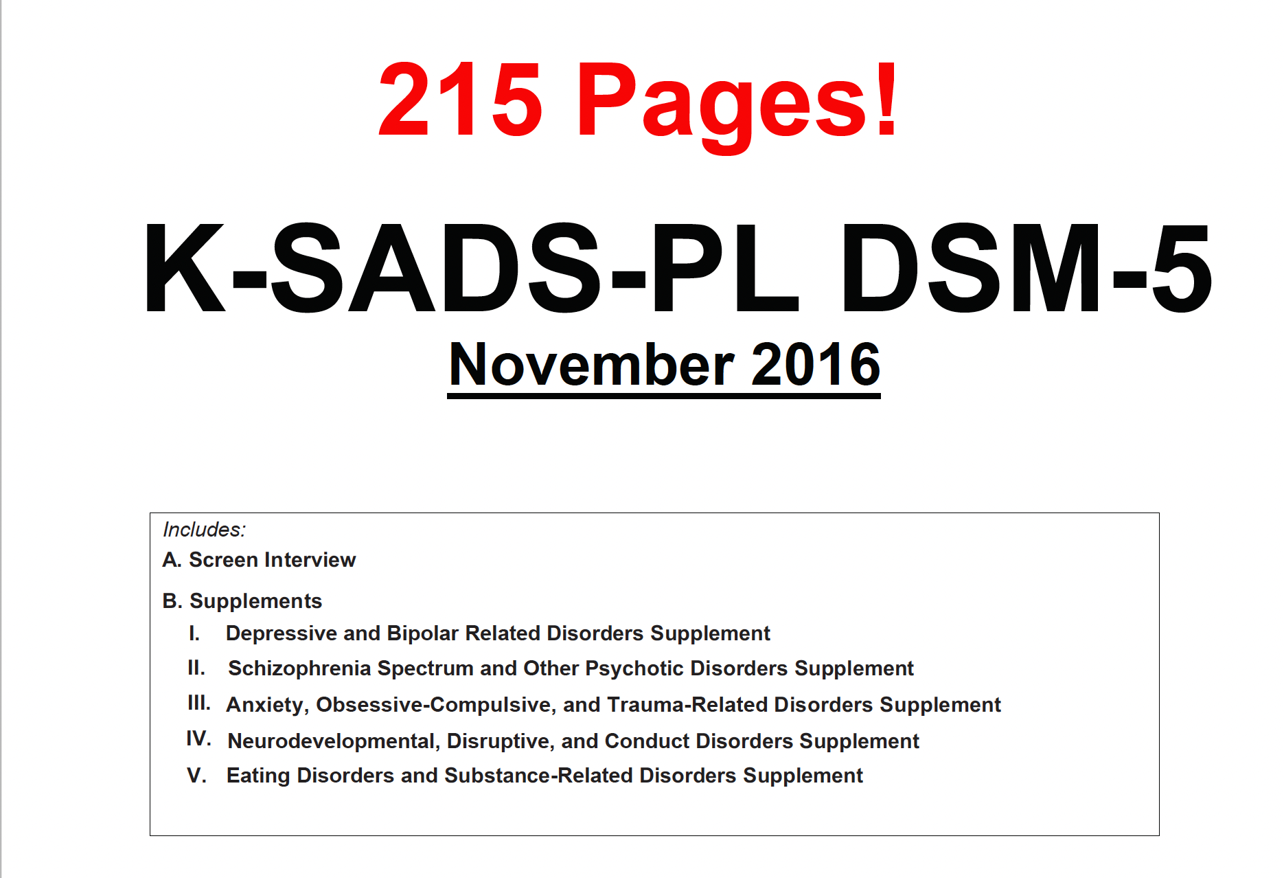 About KSADS-COMP tool and features | KSADS-COMP